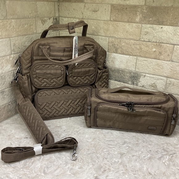 lug | Bags | Lug Mini Puddle Jumper And Trolley Brushed Walnut | Poshmark